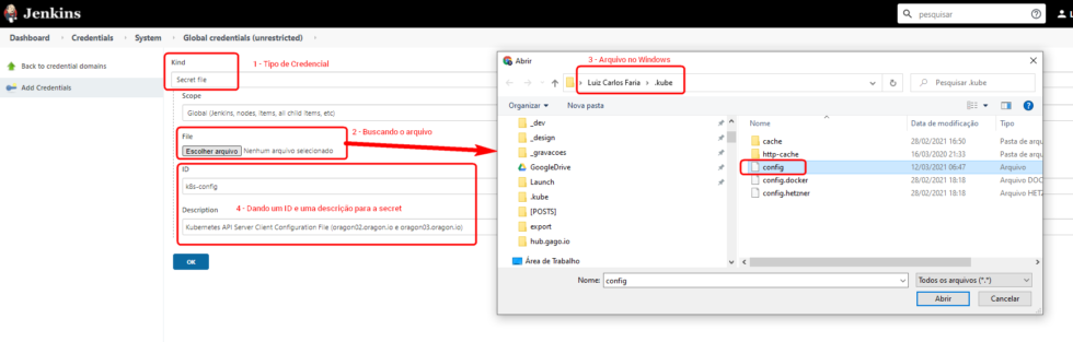 Tutorial: Trabalhando com Secret Files no Jenkins Pipeline | gaGO.io