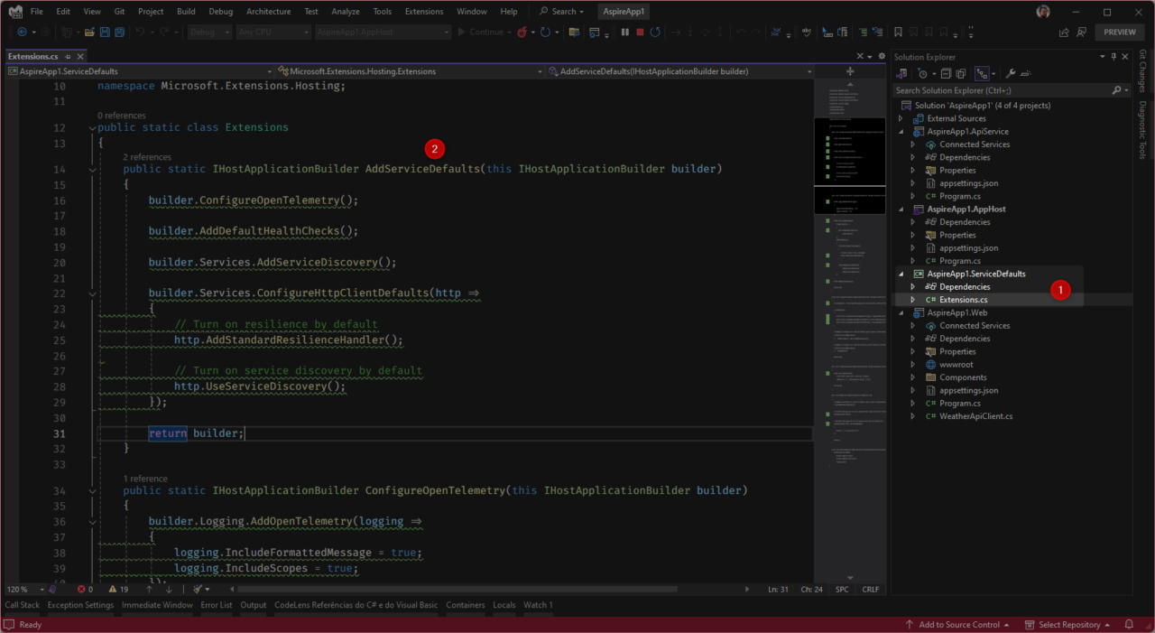 Cloud Native .NET com .NET Aspire – Primeiras Impressões | gaGO.io
